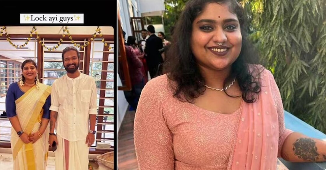 Suresh Gopi's daughter Bhagya shares photo with fiance post engagement | Entertainment News ...