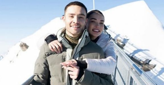 Actor Amy Jackson gets engaged to Ed Westwick in Switzerland | Onmanorama