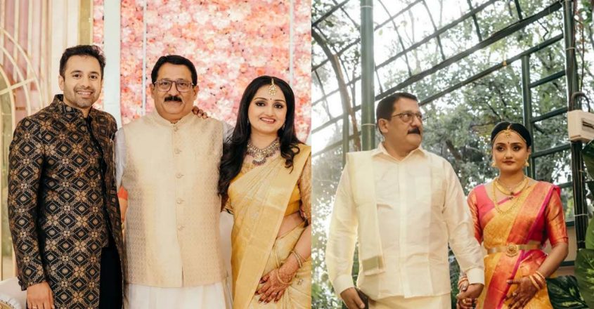 Radhika Thilak's daughter Devika Suresh gets married to Bengaluru-based advocate Aravindan ...