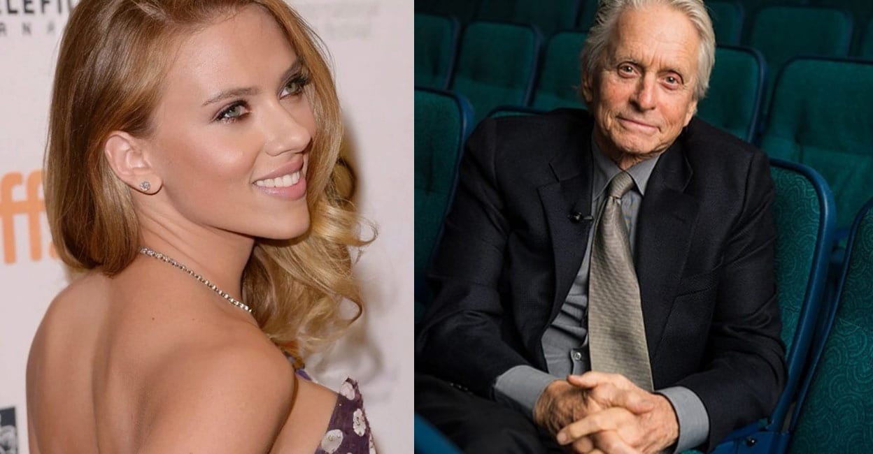 Did you know Michael Douglas is related to Scarlett Johansson? Know ...