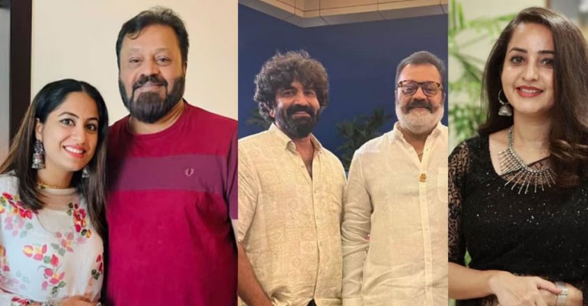 Actors Bhamaa, Muktha congratulate Suresh Gopi on win in Thrissur | Onmanorama