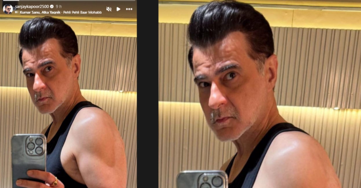 Bollywood actor Sanjay Kapoor arrives in Kerala for shoot two decades ...