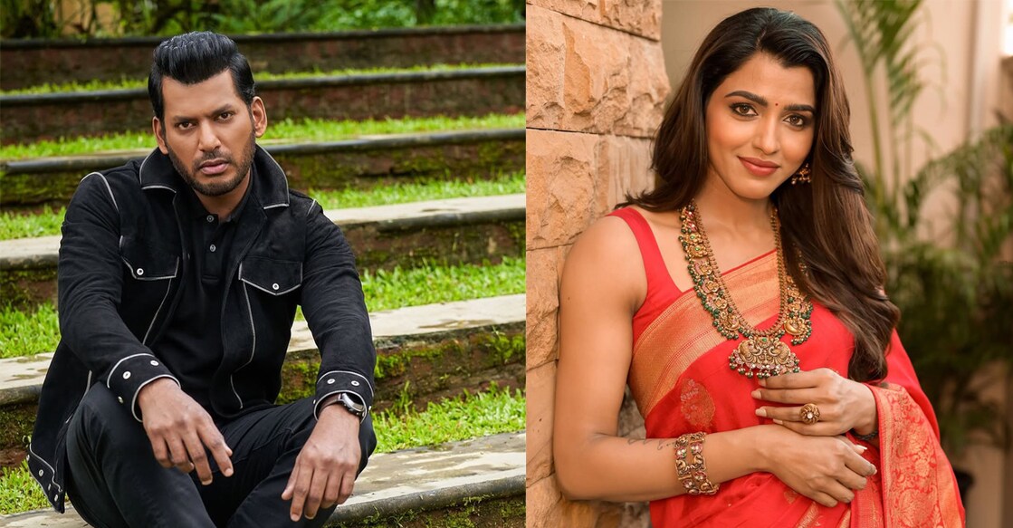 Tamil stars Vishal and Sai Dhanshika officially announce their wedding | Onmanorama