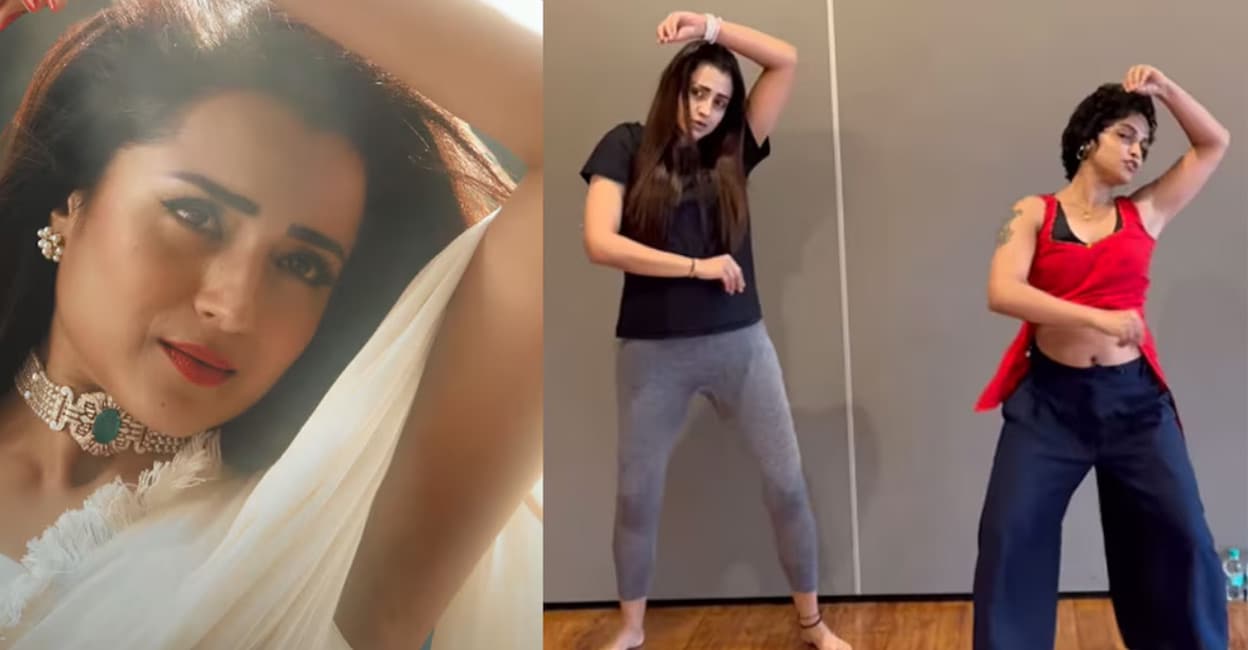 Trisha faces backlash for 'ruining' dance step after choreographer shares 'Sugar Baby' BTS video ...