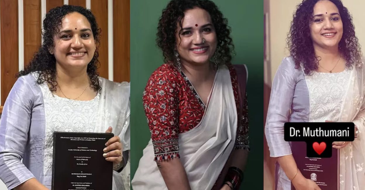 Actor-lawyer Muthumani earns PhD in copyright law | Onmanorama