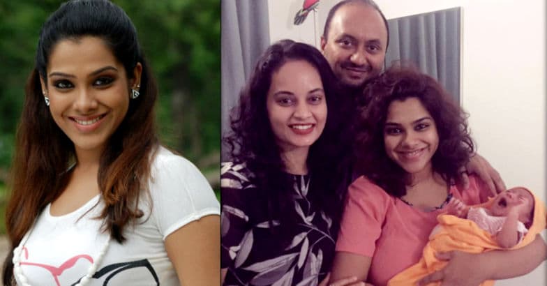 'Kaadhal' Sandhya welcomes her little bundle of joy on her birthday ...