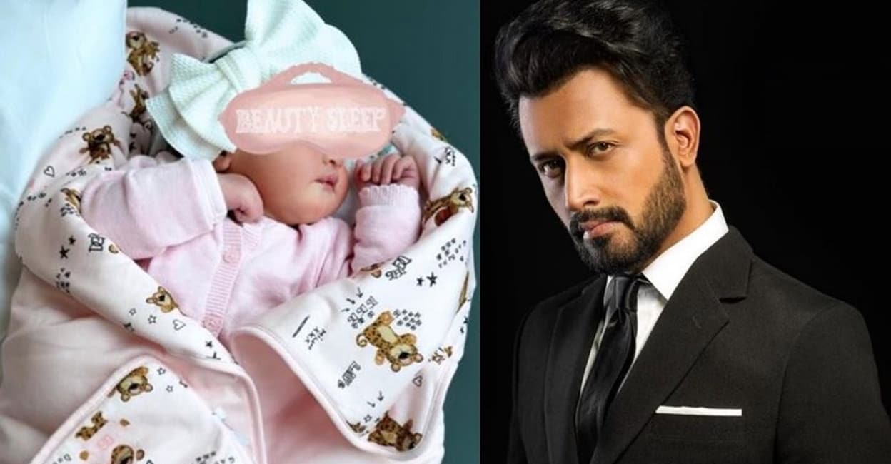 Playback singer Atif Aslam, wife blessed with baby girl. Couple names ...