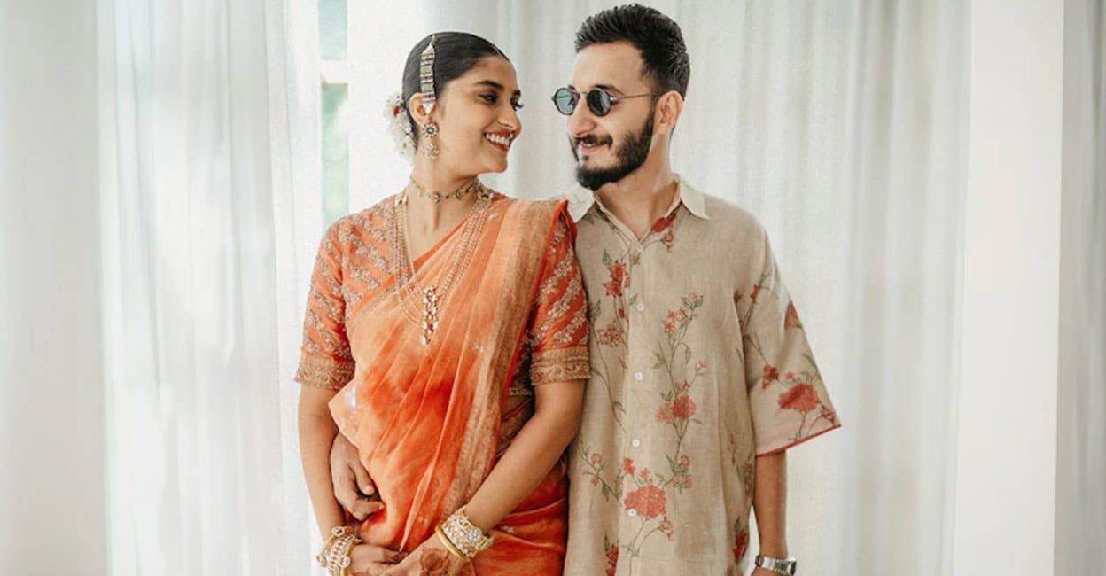 Get a sneak peak into Sushin Shyam-Uthara Krishnan's wedding with these mesmerising pics ...