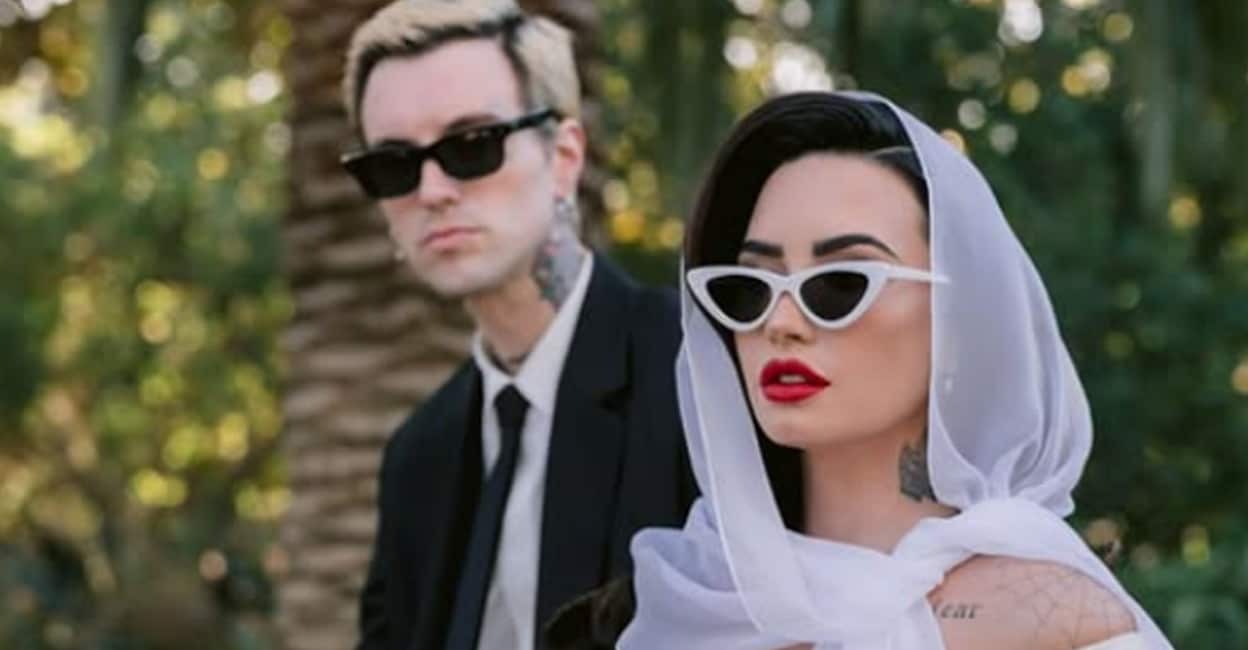 Singers Demi Lovato, Jordan Lutes get married in intimate ceremony ...