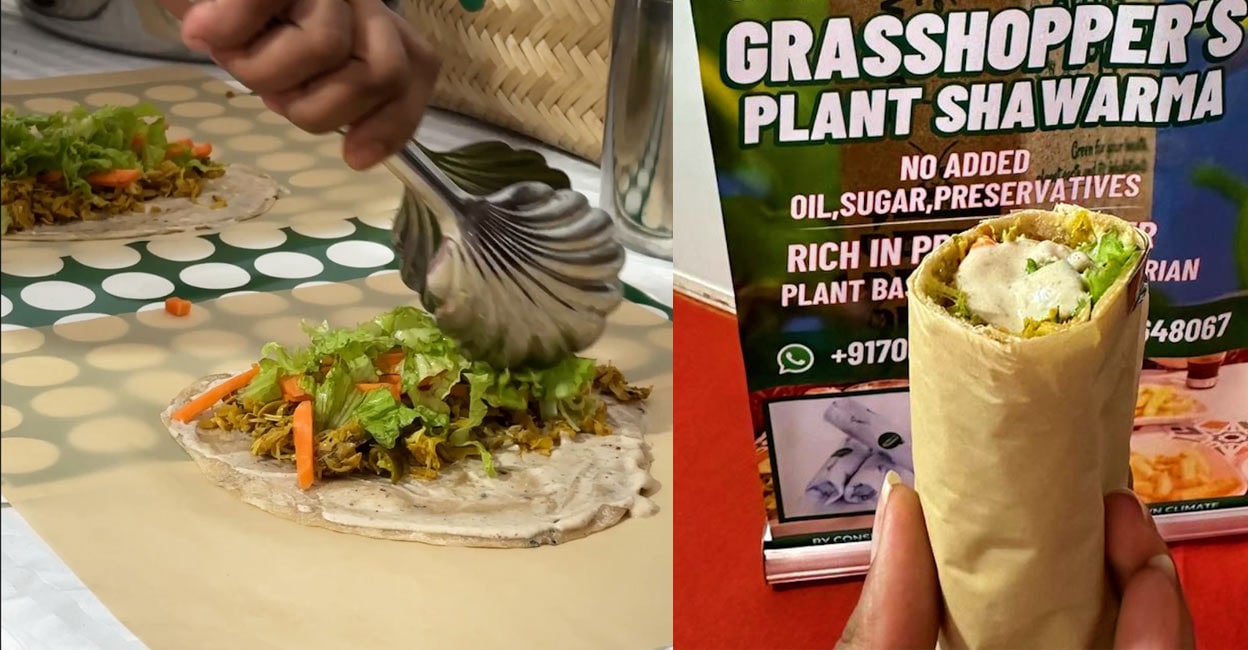 Ever tasted a vegan shawarma? Head to IFFK to try it