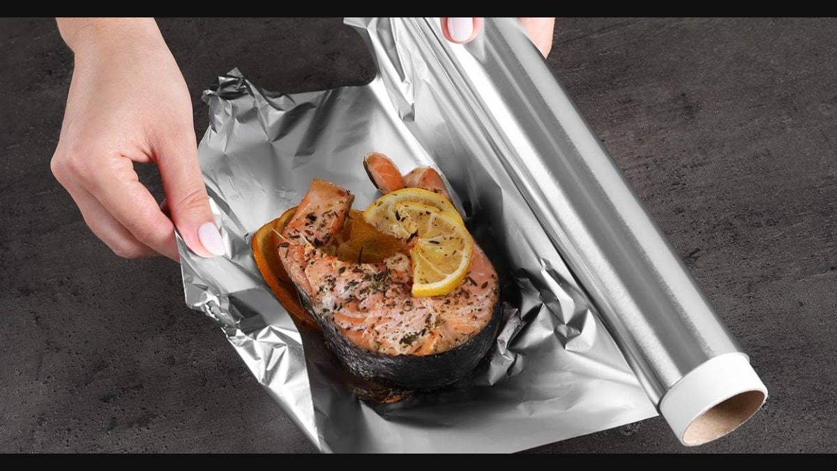 Cooking with aluminum foil store