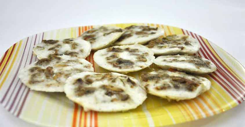An incredible union of chicken and appam | Chicken appam | appam ...
