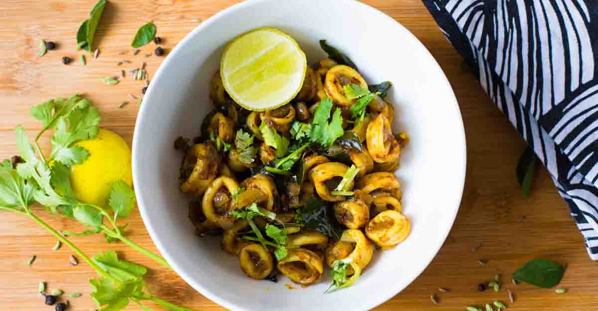 Koonthal roast | Squid roast | Kerala style | South Indian recipes ...