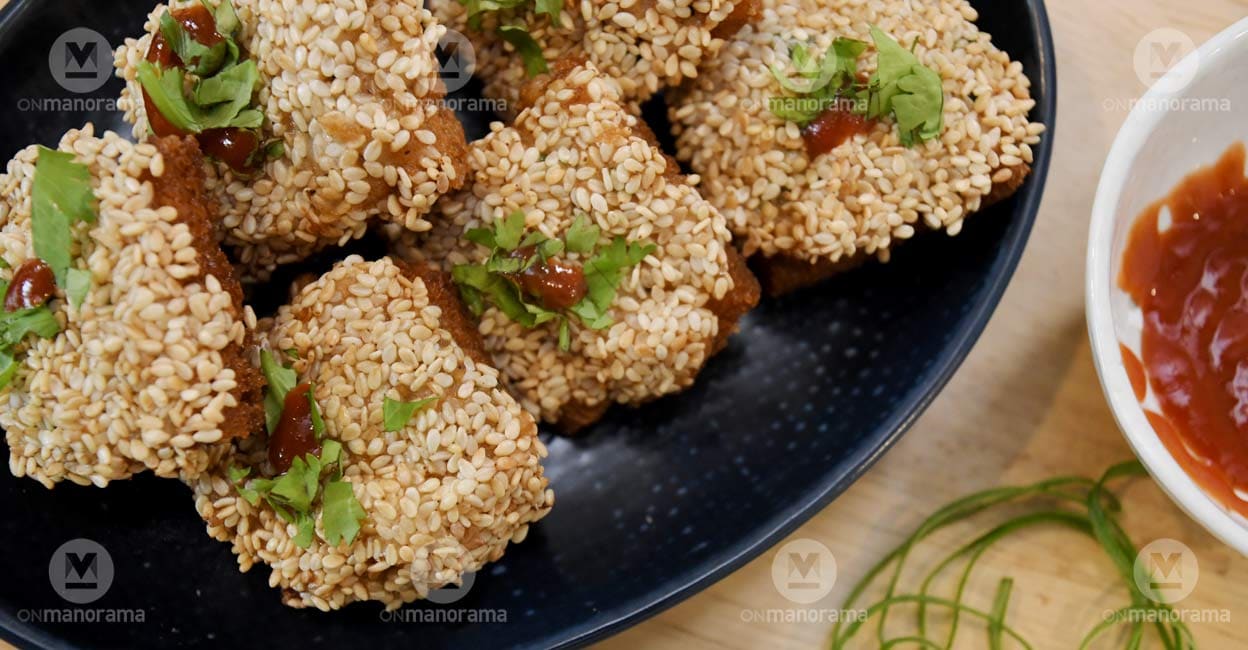 Got leftover bread? Make this crispy prawns sesame toast