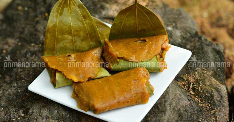 Chakka ada - Jackfruit dumplings with the goodness of bay leaves