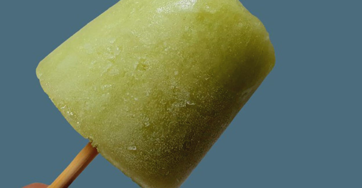 Tangy and sweet mango ice to beat the heat