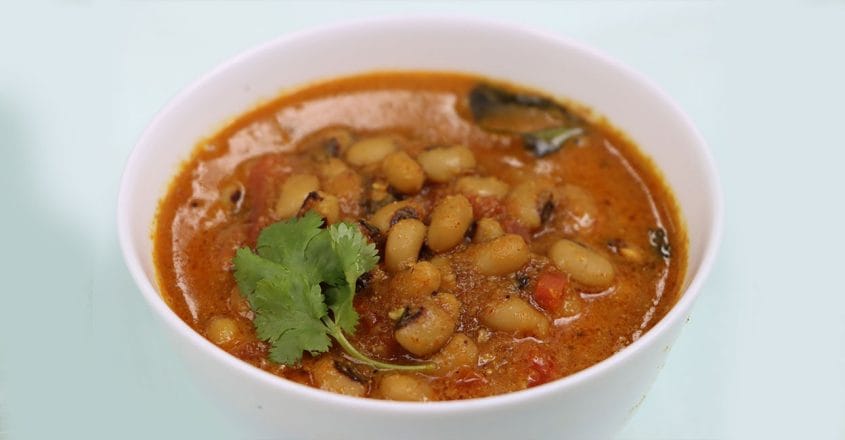 Thrissur special cowpeas curry to enjoy with rice gruel | Recipe ...