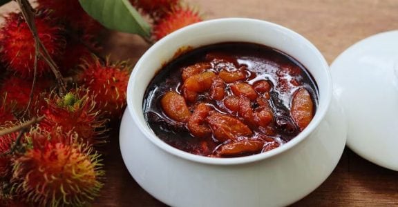 Make sweet and tangy pickle with ripe rambutan | Recipe | Onmanorama