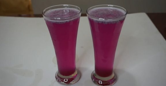 Make a colourful lime juice using simple ingredients | Recipe | Onmanorama