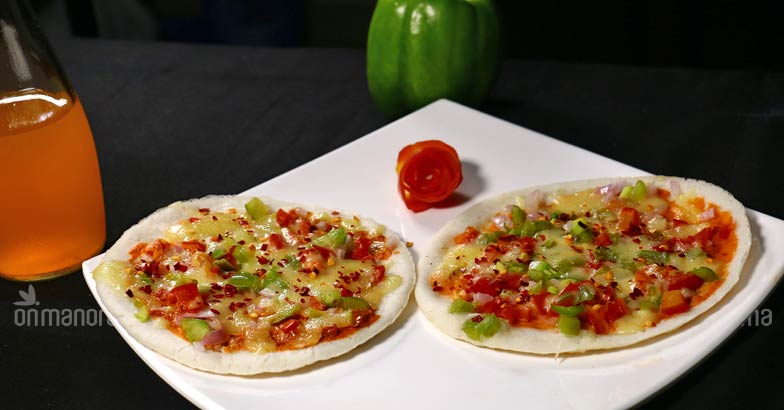 Pizza dosa - give an Italian makeover to your traditional crepes