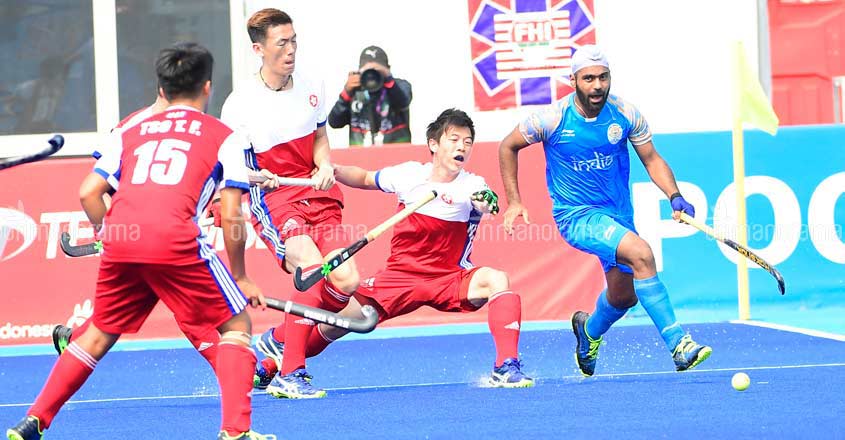 Hockey: Indian men rout Hong Kong 26-0 | Asian Games 2018 | Jakarta ...