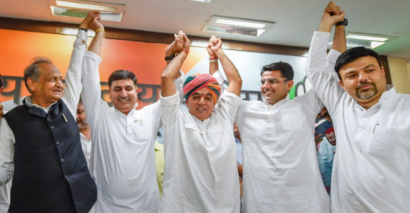 Gehlot evades query on who will be CM if Congress wins Rajasthan