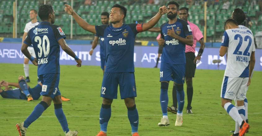 ISL: Jeje scores as Chennaiyin FC beat Bengaluru