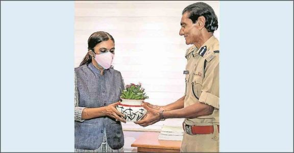 Police chief recommends DGP rank for B Sandhya after she loses seniority