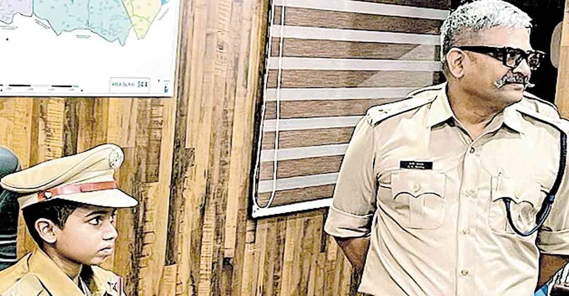 Schoolboy suffering from thalassaemia becomes IPS officer for one day