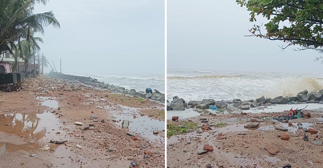 Monsoon sea swells are gnawing at lives in Vadakara