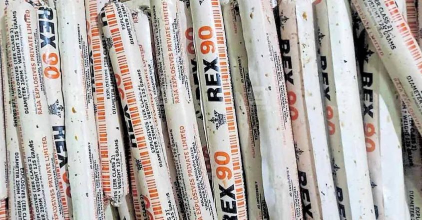 Huge cache of explosives seized in Malappuram; 4 held | Onmanorama