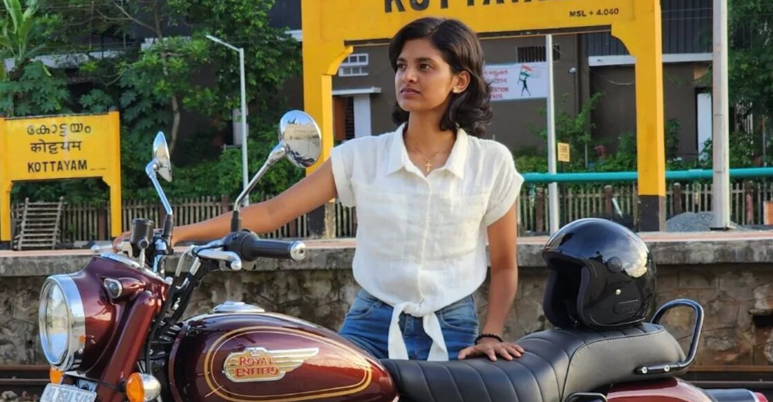 From dad's workshop in Kottayam to Enfield's Chennai plant, Diya is on a dream ride | Onmanorama