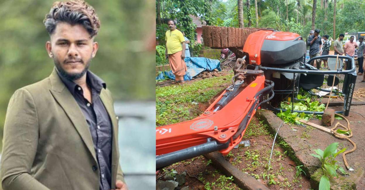 Mahila Congress leader's son crushed under excavator in Kasaragod ...