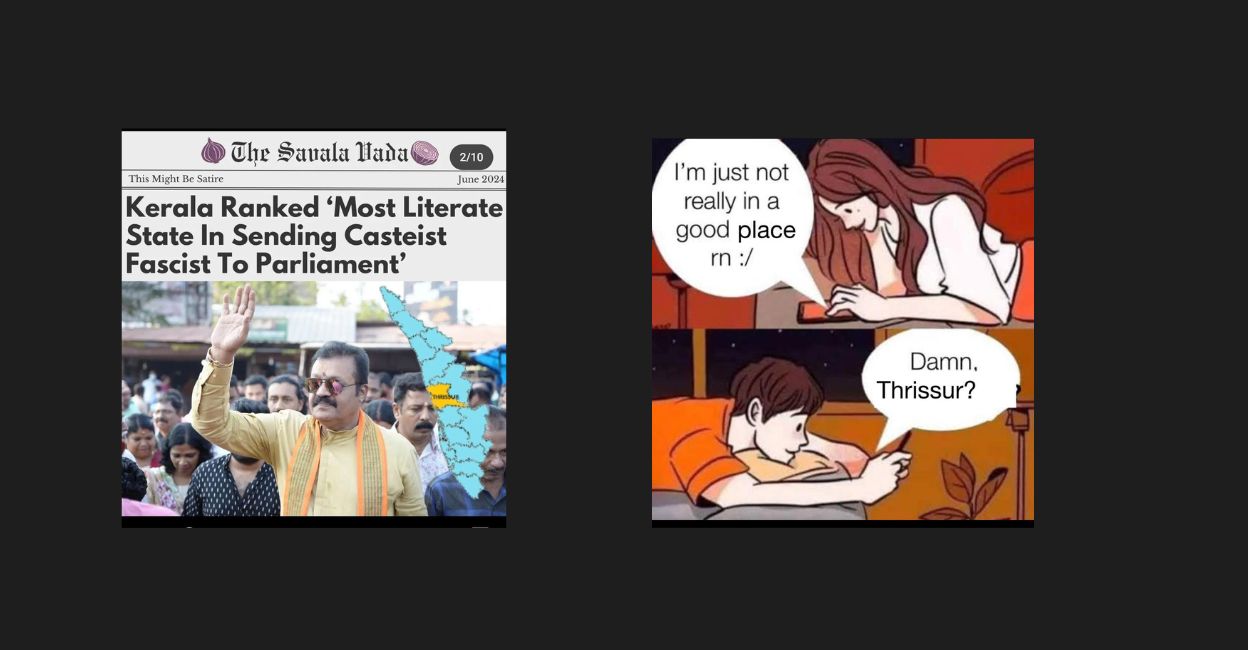 Thrissur's BJP win: Kerala's cultural capital becomes meme central