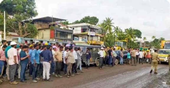 Aroor-Thuravoor highway work halted following engineer-biker altercation over road condition