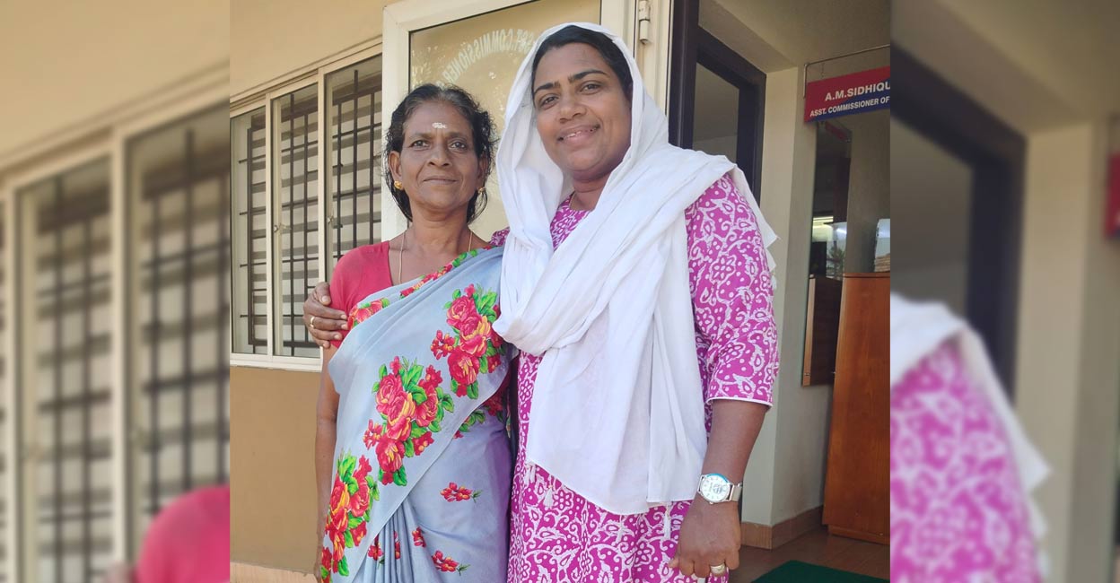 House that! Sweeper wishes for home, Kerala woman cop buys land for her ...