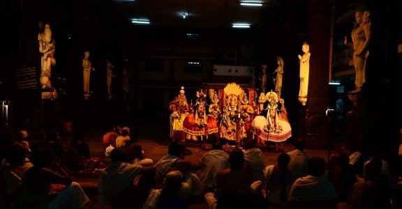 Witnessing life of Lord Krishna through Guruvayur’s Krishnanattam Kali ...