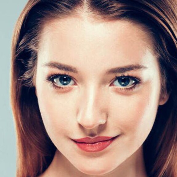 Female Face Tilted Down Face Tilted Down Reference.