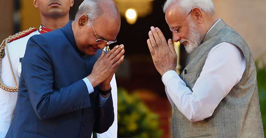 Modi's gentle style statement at swearing-in ceremony | Lifetstyle ...