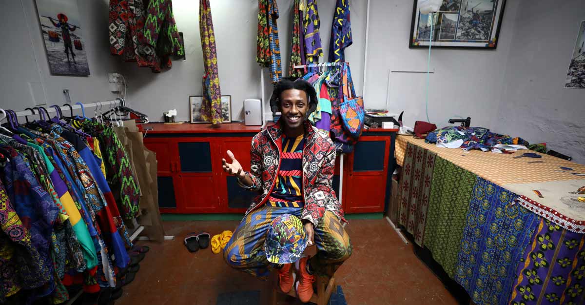 Rwandan-born designer champions African unity through fashion ...