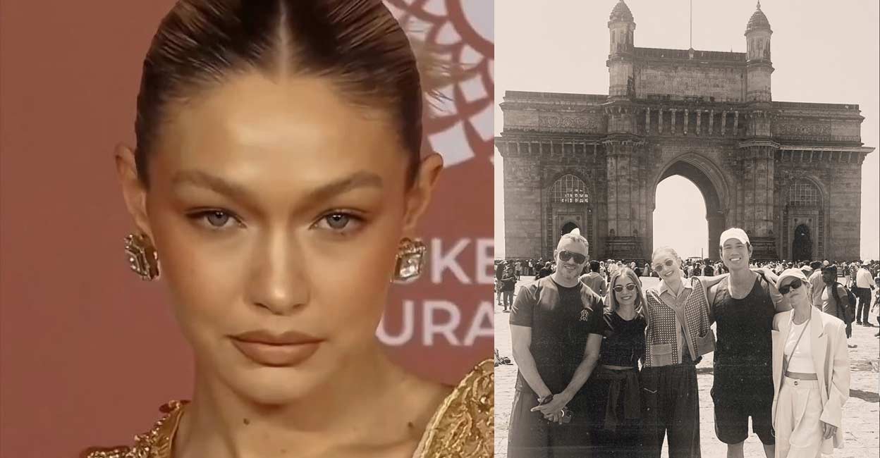 Supermodel Gigi Hadid visits Gateway of India on her first trip ...