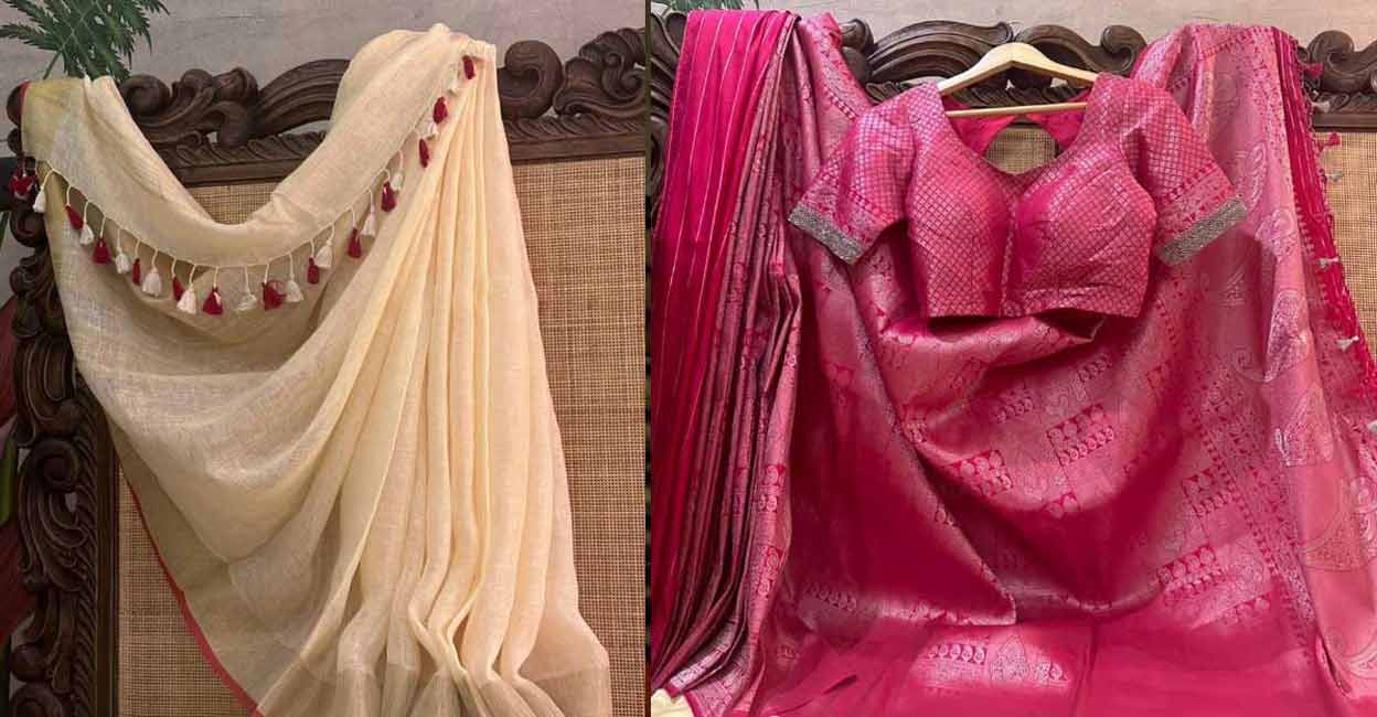 Actor Navya puts up ‘pre-loved’ saris on sale | Lifestyle Fashion ...