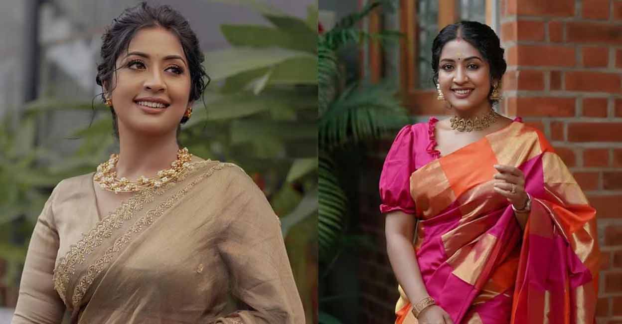 Actor Navya puts up ‘pre-loved’ saris on sale | Lifestyle Fashion ...