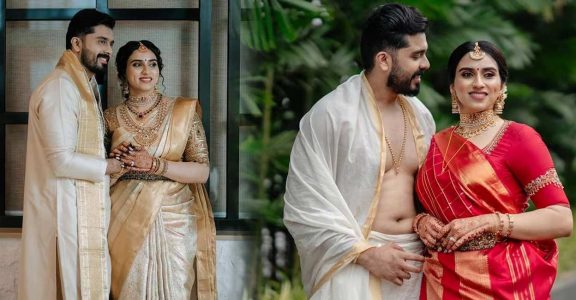 How Malavika Jayaram flaunted skin-visible bridal makeup, the latest ...