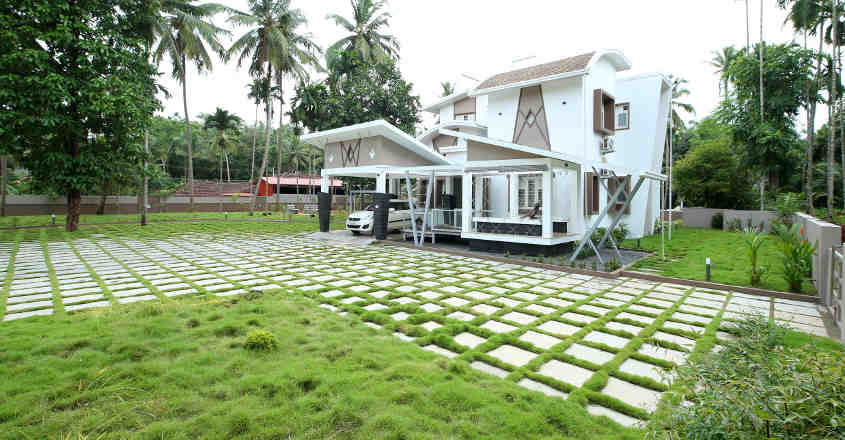 Dream home in Vadakara that mesmerises with its unique design ...