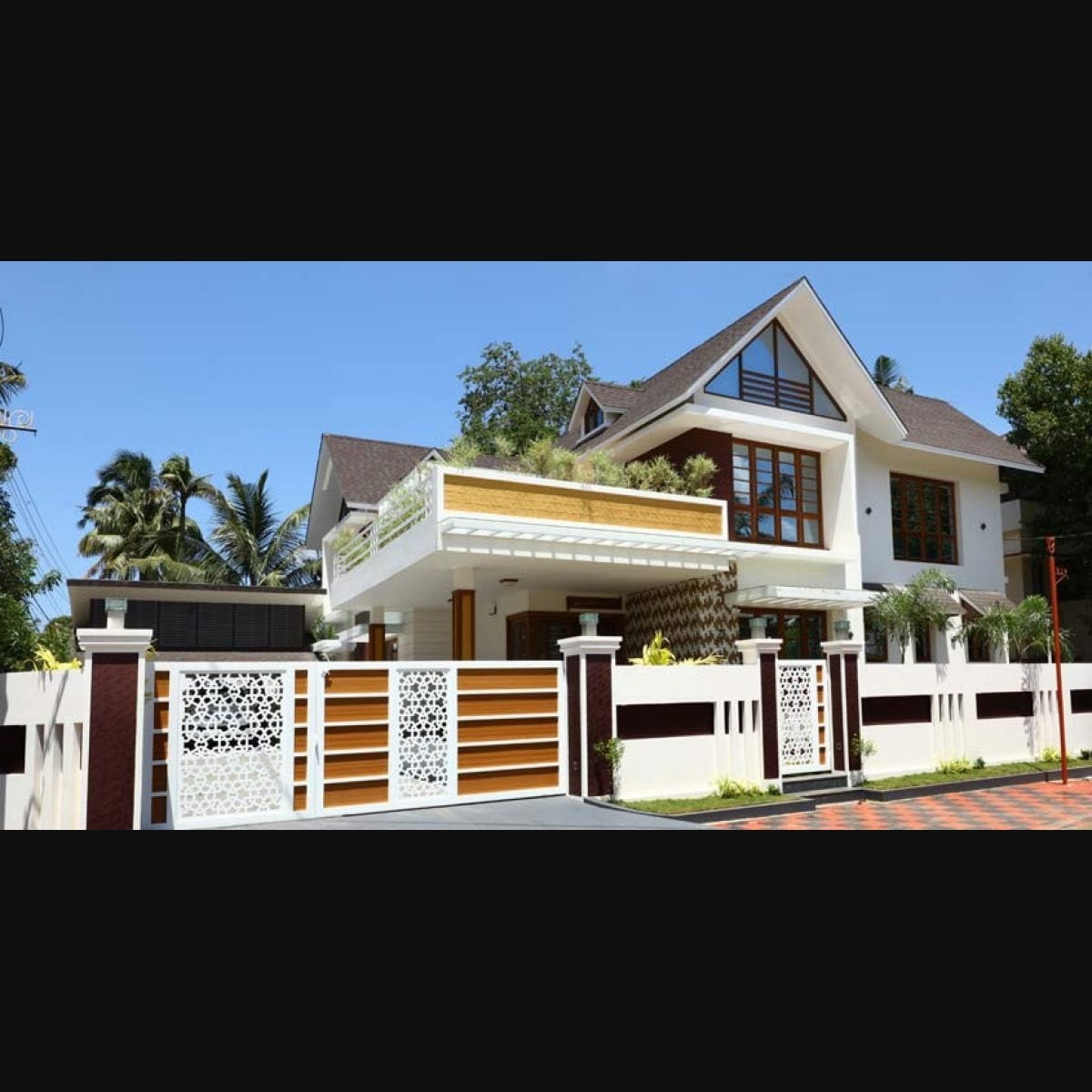 Modern Compound Wall Designs Residential