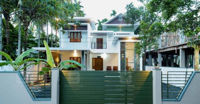 Built on 9.5 cents, this Poonoor house has breezy interiors | Lifestyle ...