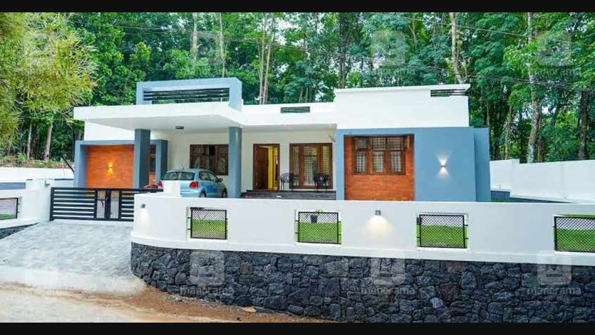Kerala House Compound Wall Designs Photos Premium Kerala Home Designs