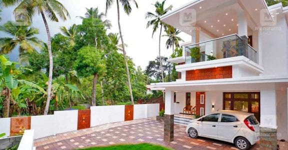 Classy features and vast interiors make this Calicut house a vision in ...