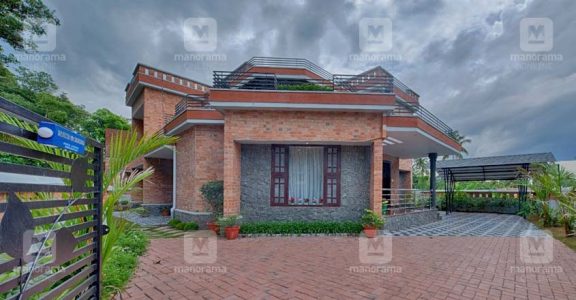 This house in Anchal is an exotic luxury by its design features ...
